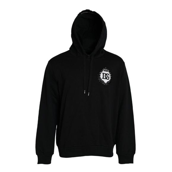 Dolce & Gabbana | Sweaters | Dolce Gabbana Hooded Sweatshirt Dg Crest ...
